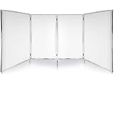 Amazon.com: Pyle DJ Booth Foldable Cover Screen - Portable Event Facade ...