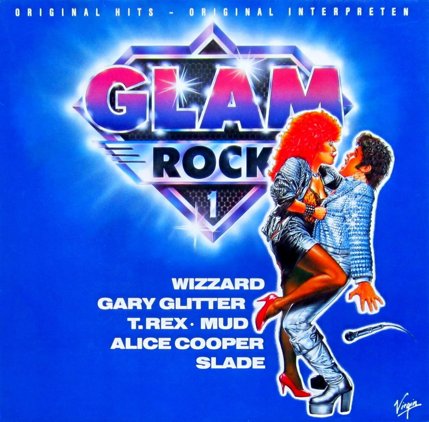 Glam Rock 1 - Original Hits & Interpreten (Virgin Vinyl-LP 1990 ...