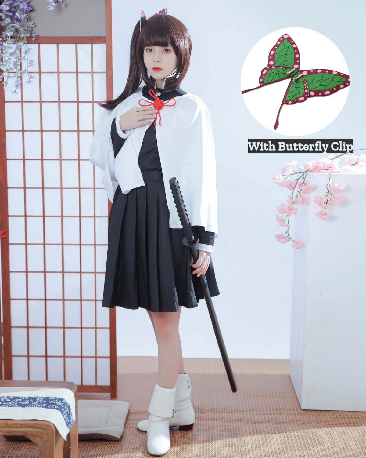 Mua Zentisu Tanjiro Cosplay Adult Giyuu Tomioka Outfit Shinobu Anime ...