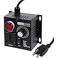 Amazon.com : Aulmscn AC Motor Variable Speed Controller, 120V SCR Voltage Regulator with Visible ...