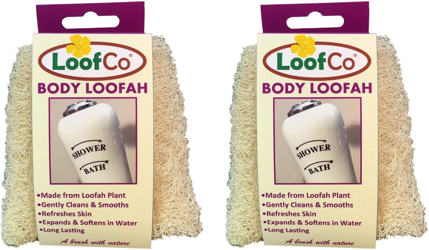 LoofCo Body Loofah (Pack of 2) – BigaMart