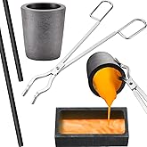 Amazon.com: Nelyrho 8-in-1 Metal Casting Kit – Graphite Crucible ...