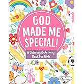A Coloring & Activity Book for Boys: God Made Me Special!: 30 Pages of ...