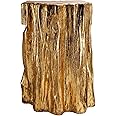 Amazon.com: A&B Home Nature Wood Texture Inspired, End Table Side Table ...