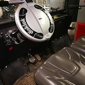 Disklok Steering Wheel Full Cover Silver Security Lock Police Approved ...