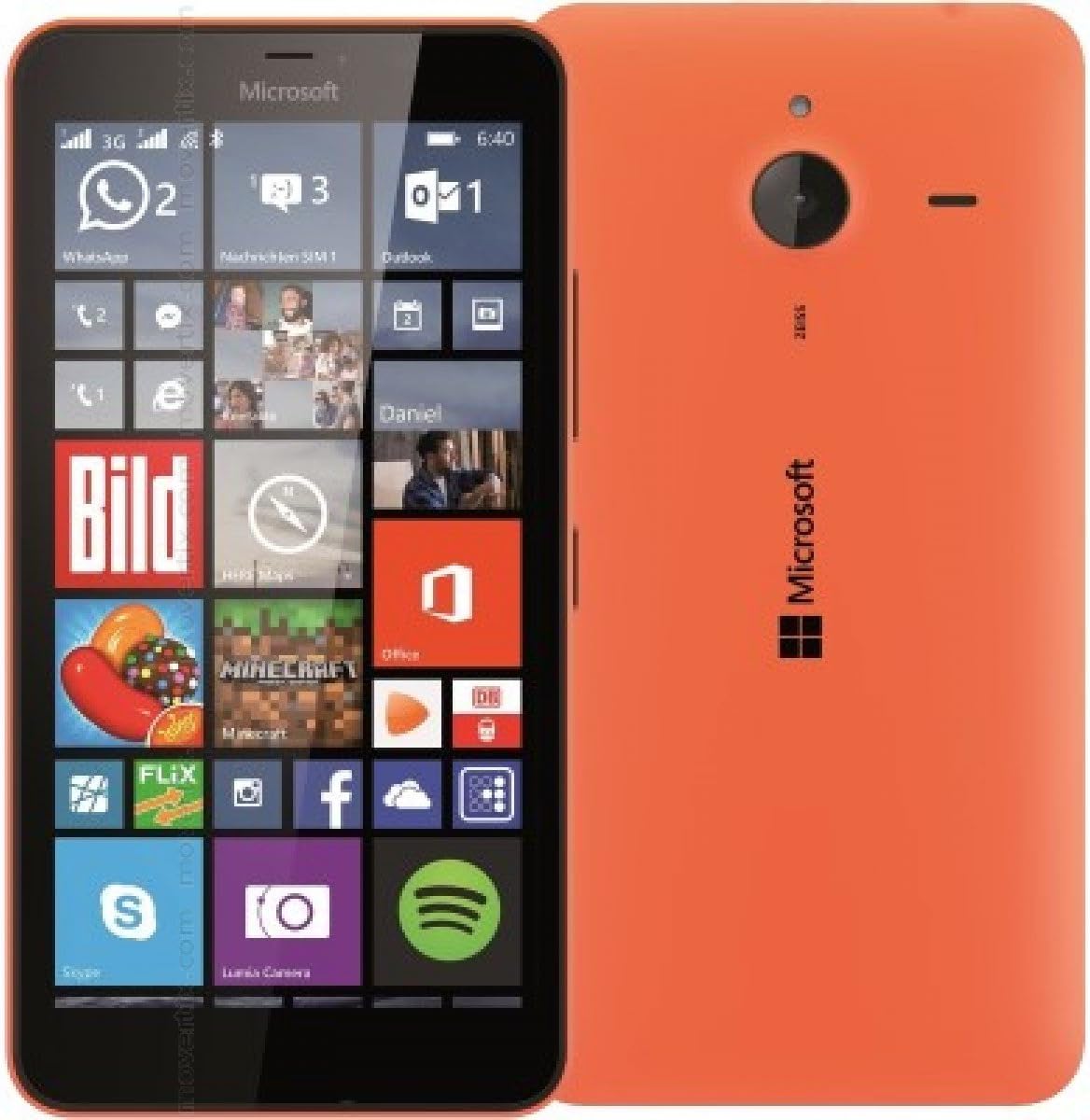 Microsoft 640 Lumia XL 4G NFC 8GB orange EU: Amazon.de: Elektronik