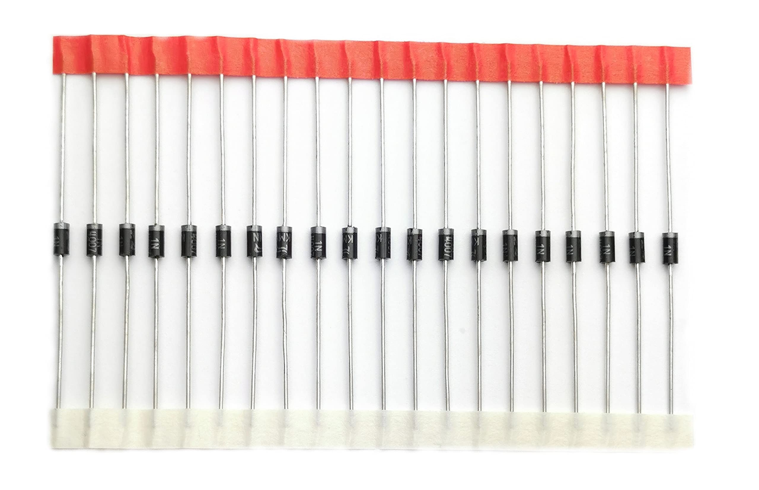 Rectifier Diodes 1N4007 DO-41 Axial Guard Junction Standard Rectifier ...