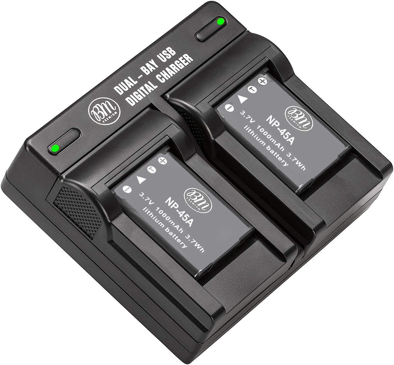 BM 2-Pack of NP-45 Batteries and Dual Charger for Fujifilm INSTAX Mini ...