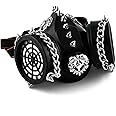 Amazon.com: Spike Skull Steampunk Gothic Gas Mask Cosplay Respirator Accessories Black ...