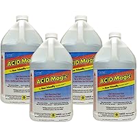 Amazon.com: Acid Magic, Muriatic Replacement Acid, 4 Pack of 1 Gallon ...