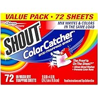 Shout Color Catcher Sheets for Laundry, Maintains Clothes Original ...