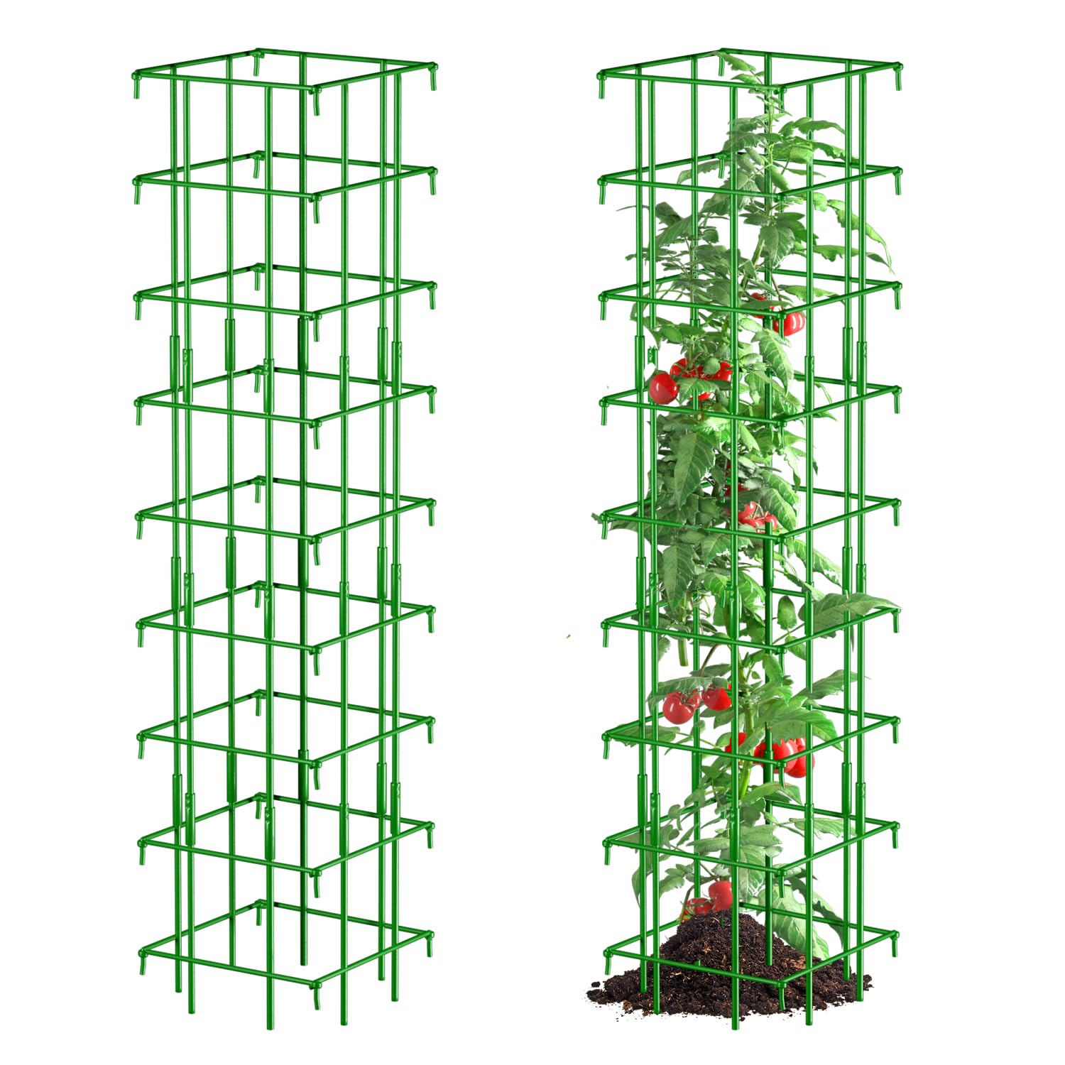 AMAGABELI GARDEN & HOME Tomato Cages for Garden Plant Support Cage ...