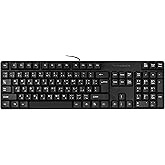 Amazon.com: Arabic Keyboard, Bilingual Arabic and English Keyboard ...