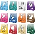 Amazon.com: Htabiol Greek Mythology Party Favor Bags, 24pcs Greek Gods ...