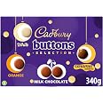 Amazon.com: Cadbury Dairy Milk Buttons Selection Box, 340g - Assorted ...
