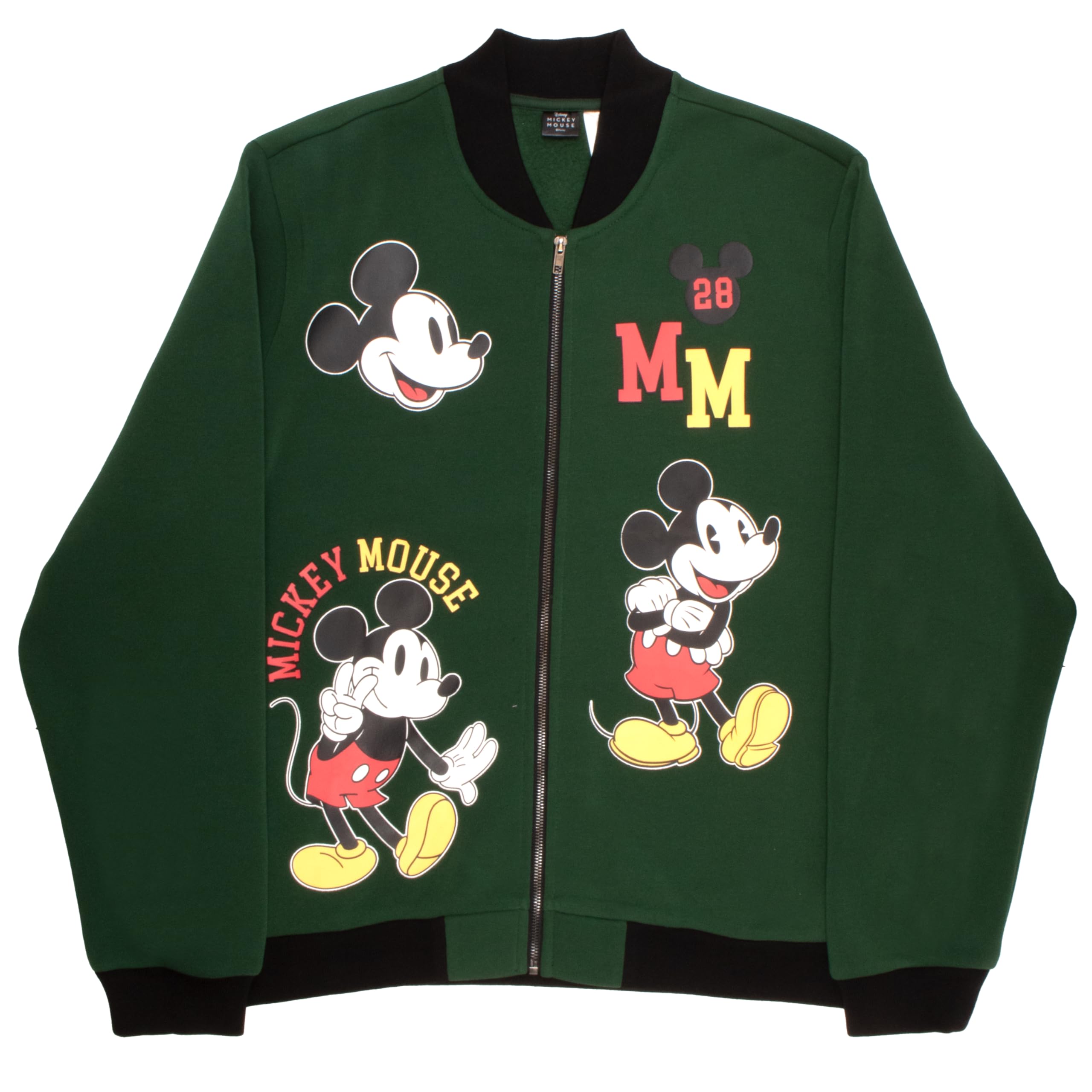 Disney Mickey Mouse Varsity Bomber Jackets for Men Mickey Mouse Graphic ...