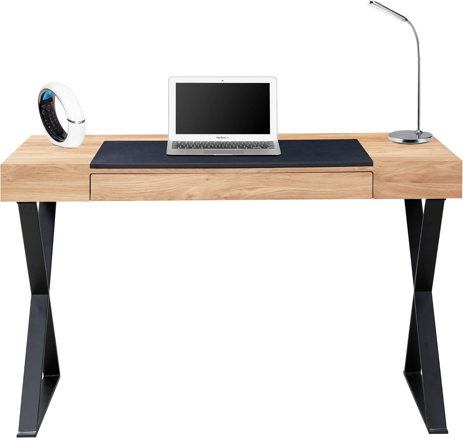 Centurion Supports ADONIS Oak and Chrome Ergonomic Home Office Computer ...