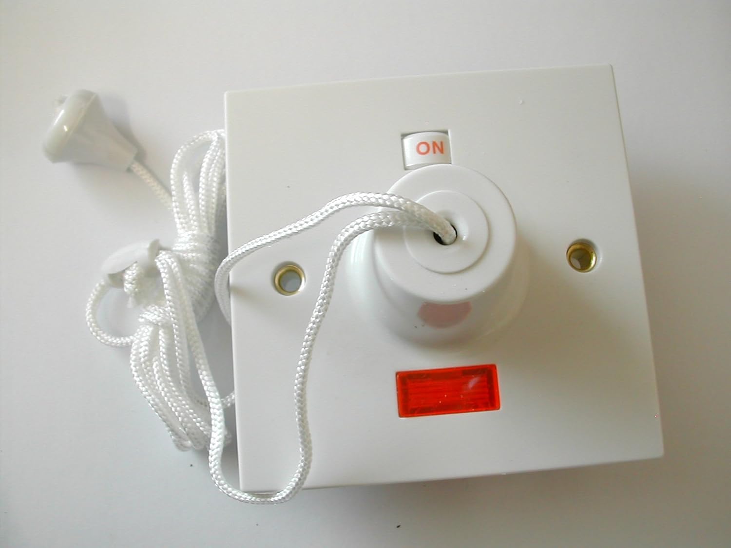 Ceiling Switch Pull Cord 50A Neon (Square) – BigaMart