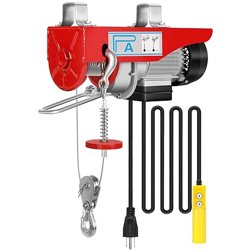 Rengue 440 LBS Electric Hoist, 110V 480W Winch with Remote Control ...