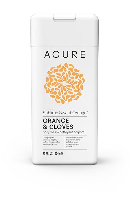 Acure Sublime Sweet Orange Body Wash, 12 Fluid Ounces - The Herb Forest