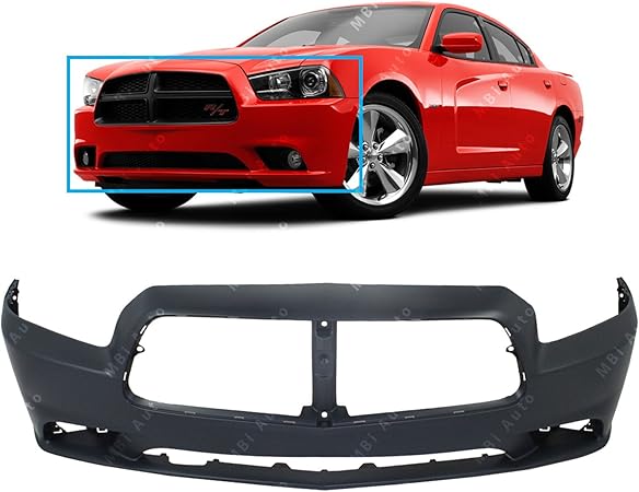 Amazon.com: MBI AUTO - Primered, Front Bumper Cover Fascia for 2011 ...