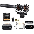 Amazon.com: COMICA VM40 Wireless Shotgun Microphone with Receiver for ...