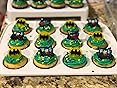Amazon.com: Cakegirls (24 Batman Cupcake Rings Kit - Batman Symbol ...