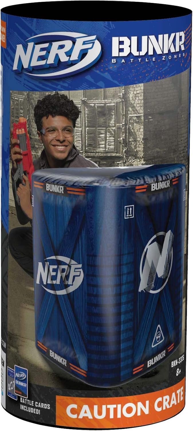 Nerf Bunkr BKN-3371 Caution Crate – BigaMart