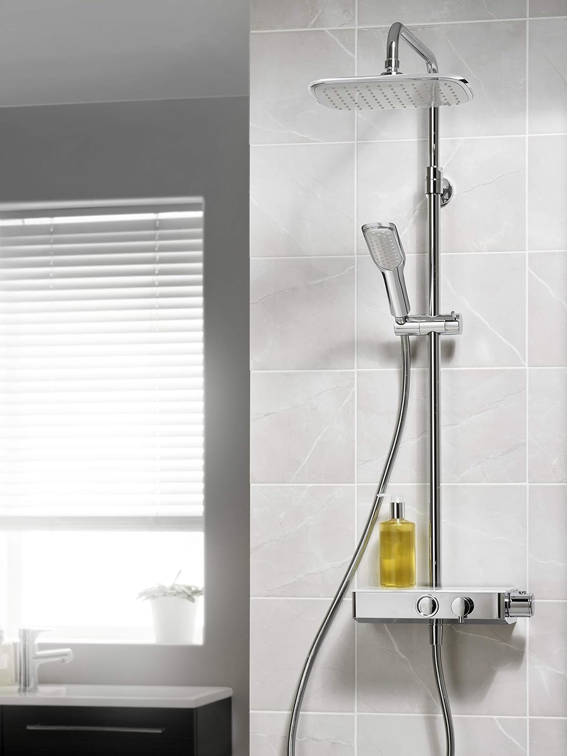 Triton Showers SWPBDIVCHR Push Button Mixer-Chrome – BigaMart