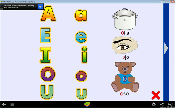 VOCALES ESPAÑOL VOWELS - App on Amazon Appstore
