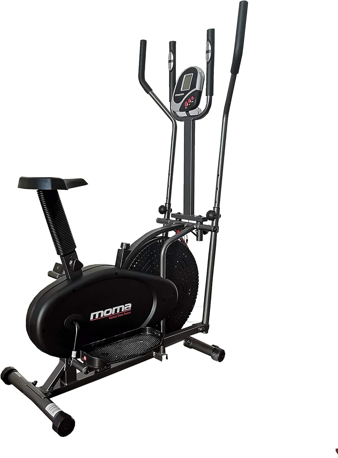 Moma Bikes Unisex's INDOOR ELLIPTICAL BIKE 5KG FLYWHEEL WITH 4 PULSE ...