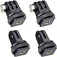 Amazon.com : GEPULY 4 Pack Cold Shoe Mount Adapters,1/4" Thread Hole ...