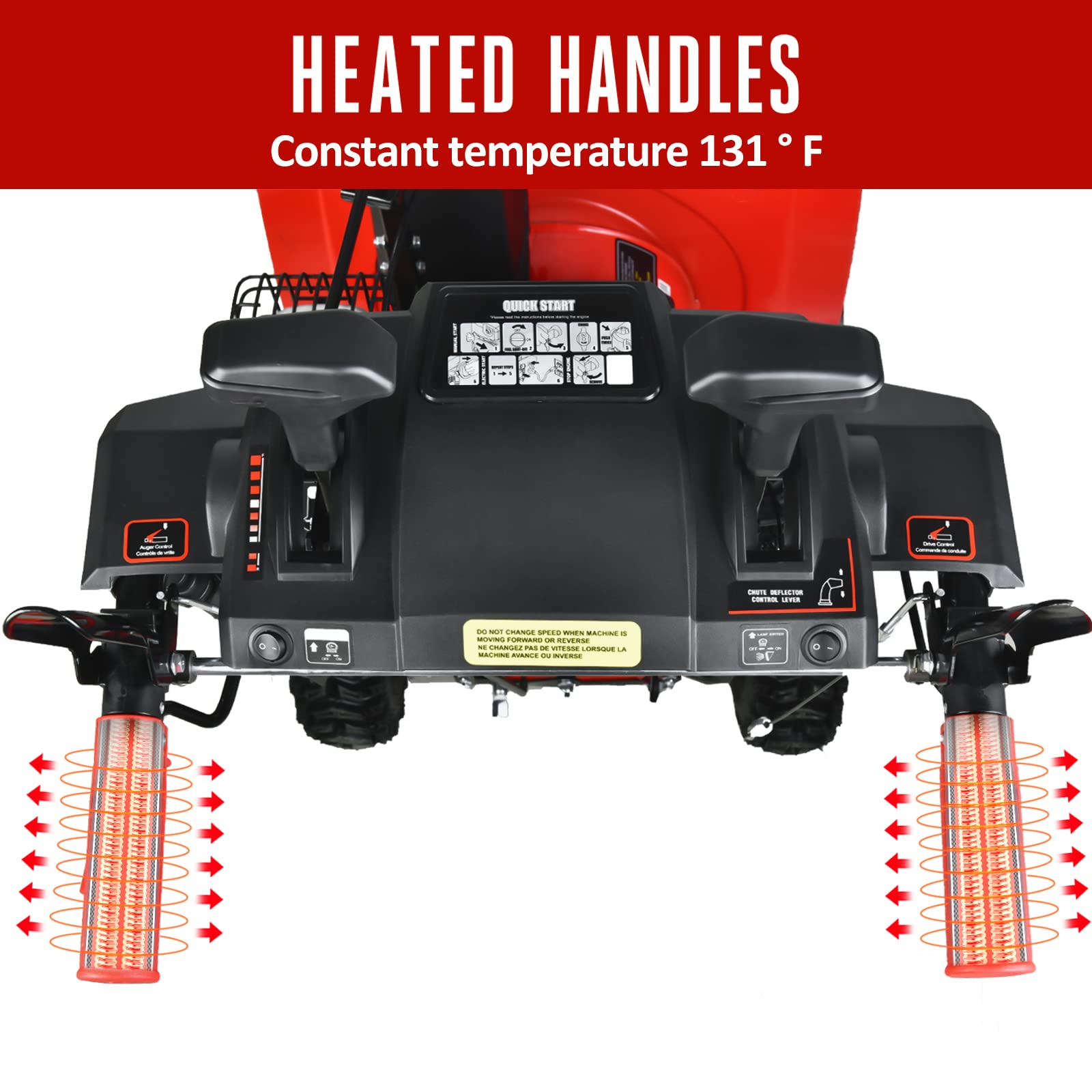 Mua PowerSmart 26 Inch Snow Blower Gas Powered, 2-Stage 208cc B&S ...