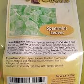 Amazon.com : Green Spearmint Leaves Candy 5LB Bag (Bulk) : Hard Candy ...
