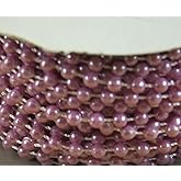 Amazon.com: 3mm Faux Pearl Plastic Beads on a String Craft Roll ...