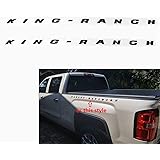 Amazon.com: 2pcs OEM King Ranch Emblems Side Fender Letter Kingranch ...