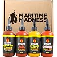 Maritime Madness Classic Hot Sauce Box, Maritime Madness, 4 x 275ml ...
