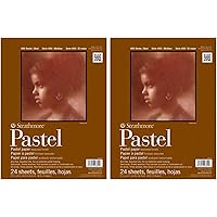 Amazon.com: 2-Pack - Strathmore 400 Series Pastel Pad, Assorted Colors ...