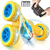 Amazon.com: Remote Control Car RC Stunt Car Toy, Double Sided 360 ...