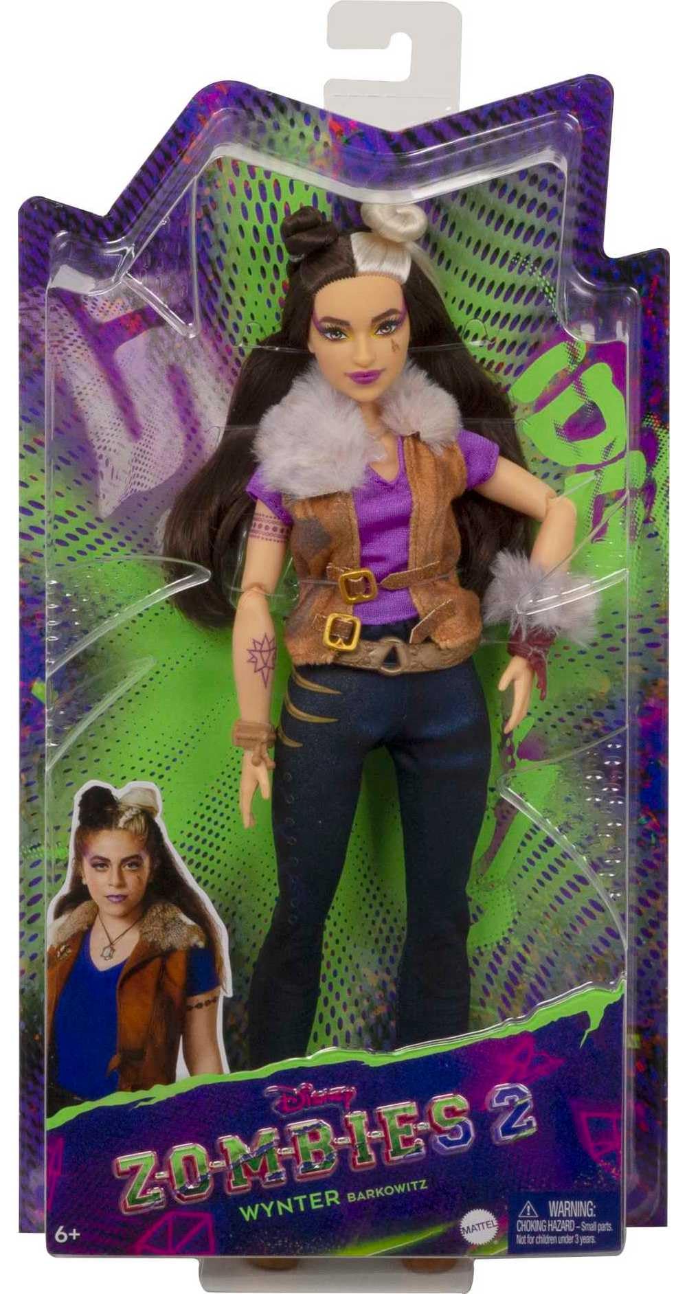 Mua Mattel Disney Zombies 2 Toys, Wynter Barkowitz Werewolf Fashion ...