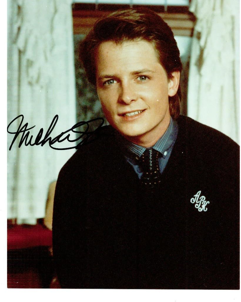 Michael J. Fox 8 x 10 Celebrity Photo Autograph at Amazon's ...
