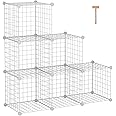 Amazon.com: C&AHOME Wire Cube Storage, 6 - Cube Organizer Metal C Grids ...