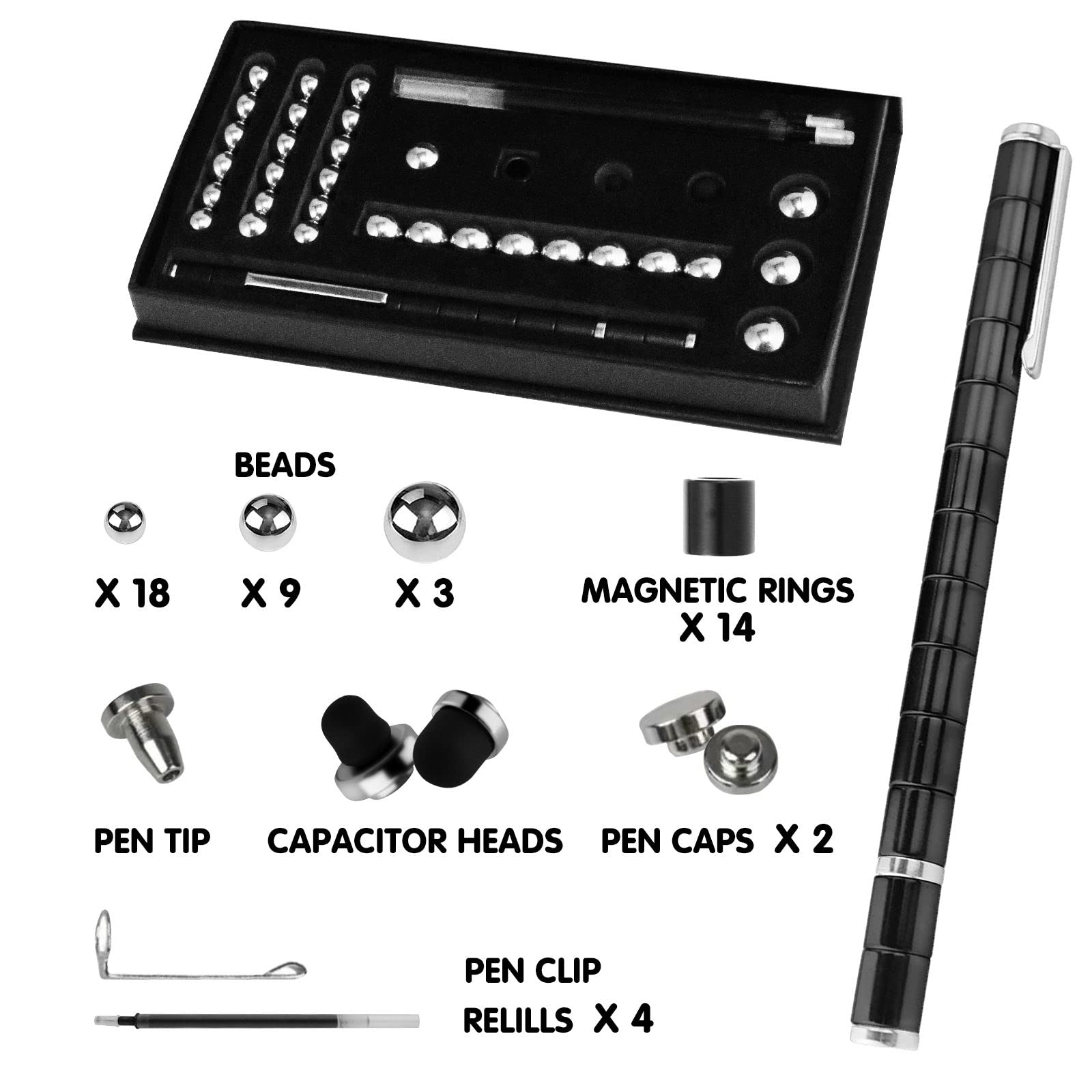 Mua B Bolany Fidget Pen Decompression Magnetic Fidget Toy Pen for ADHD ...