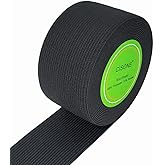 Amazon.com: COTOWIN 3-inch Wide Black Knit Heavy Stretch High ...