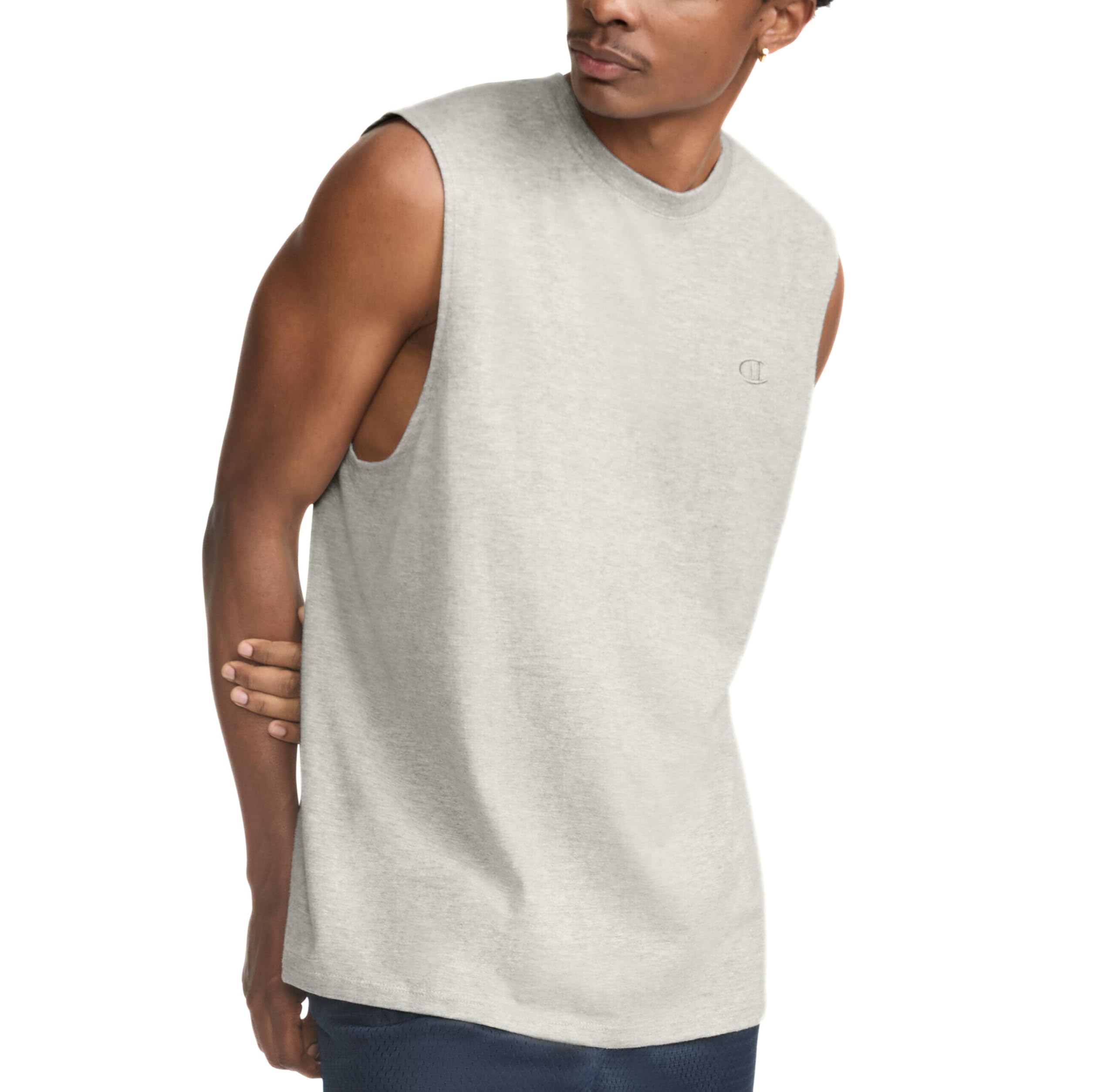 Champion Mens Muscle Tank, Classic Graphic Tee, Sleeveless T-shirt For ...