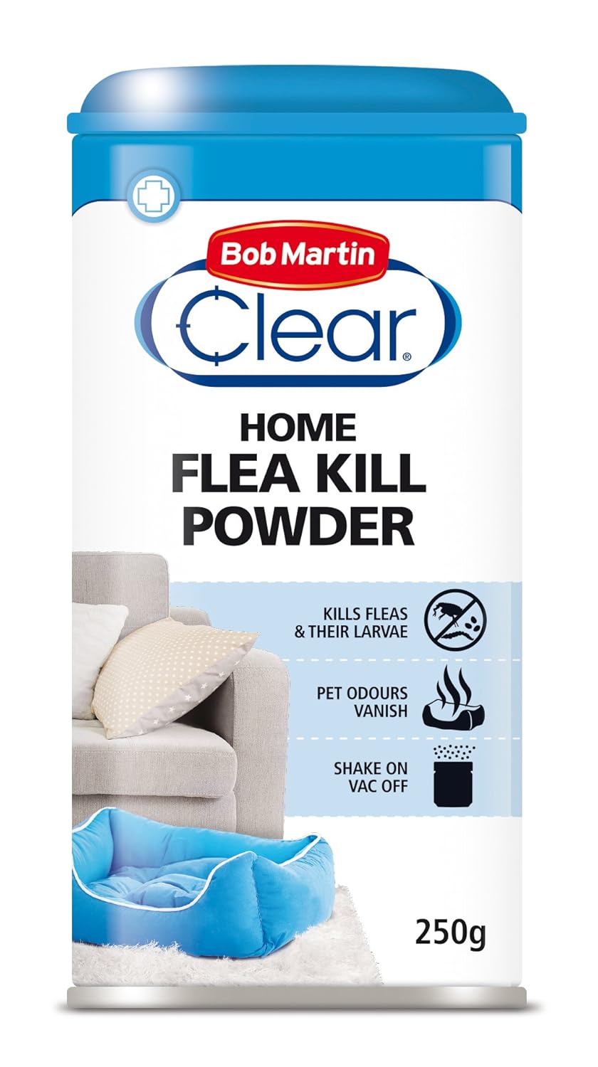 Bob Martin Clear Home Flea Powder, 250g: Amazon.co.uk: Pet Supplies