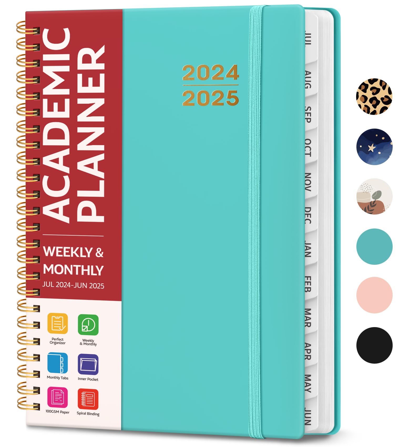 Mua Academic Planner 2024-2025 For Women & Men, Monthly and Weekly ...