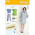 Amazon.com: Simplicity Sewing Pattern 2245 Misses' Sportswear, Size H5 ...