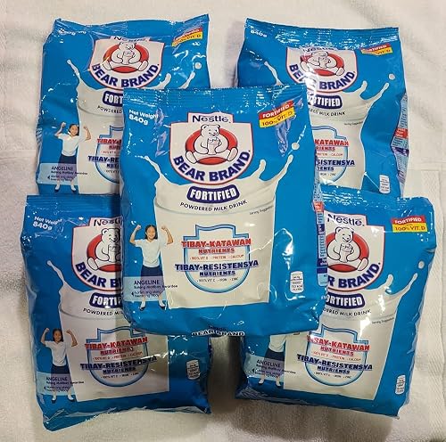 Bear Brand Fortified Powdered Milk 840 grams (5 Packs) in Saudi Arabia ...