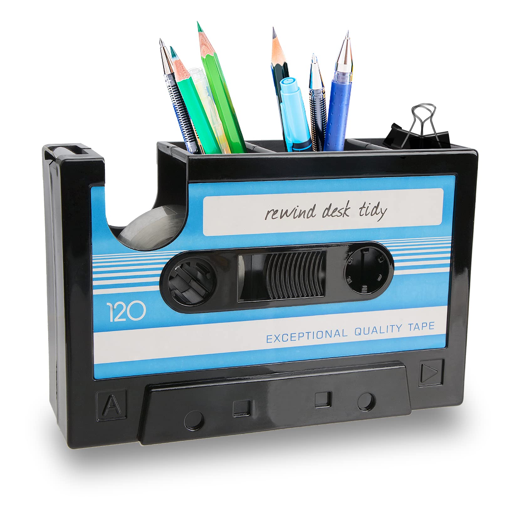 YXQ Fun Tape Dispenser Novelty Unique Pen Dispenser Cool Retro Desk ...